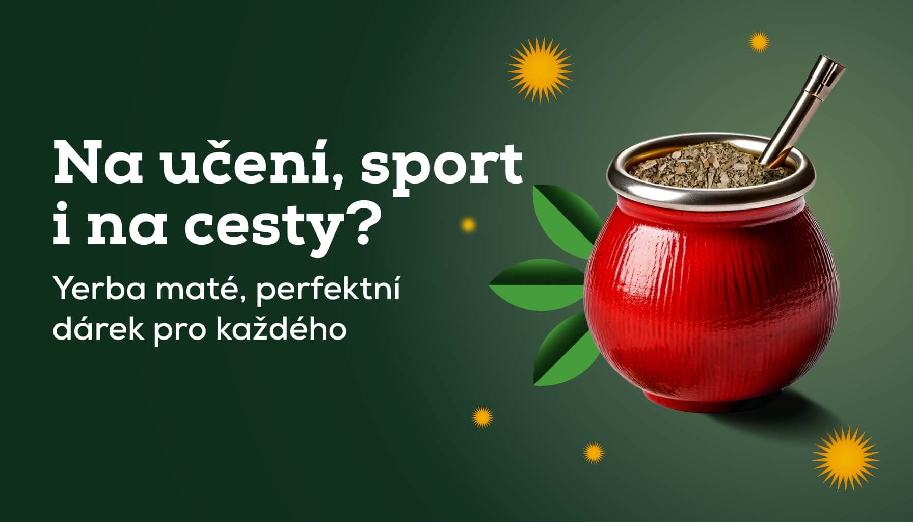 Na učení, sport i na cesty? Yerba maté je perfektní dárek pro každého ...